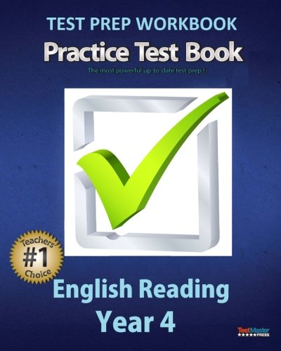 TEST PREP WORKBOOK Practice Test Book English Reading Year 4: Key Stage ...