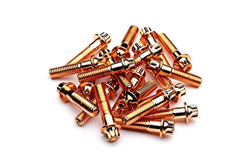 Buy SRR Hardware Rose Gold Split Rim Bolts M8 x 32mm 10.9 HT Steel for ...