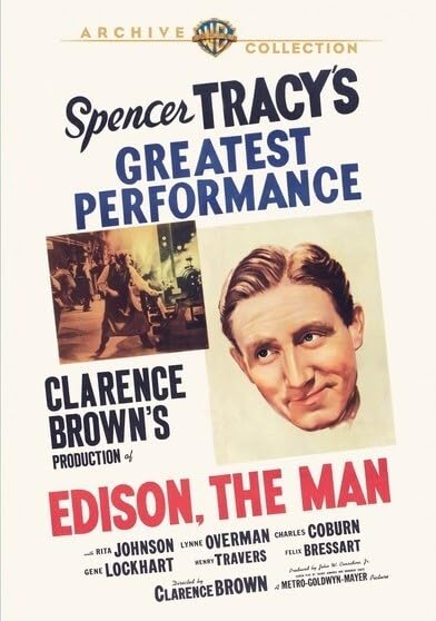 Edison, the Man [USA] [DVD]: Amazon.es: Tracy, Spencer, Johnson, Rita ...