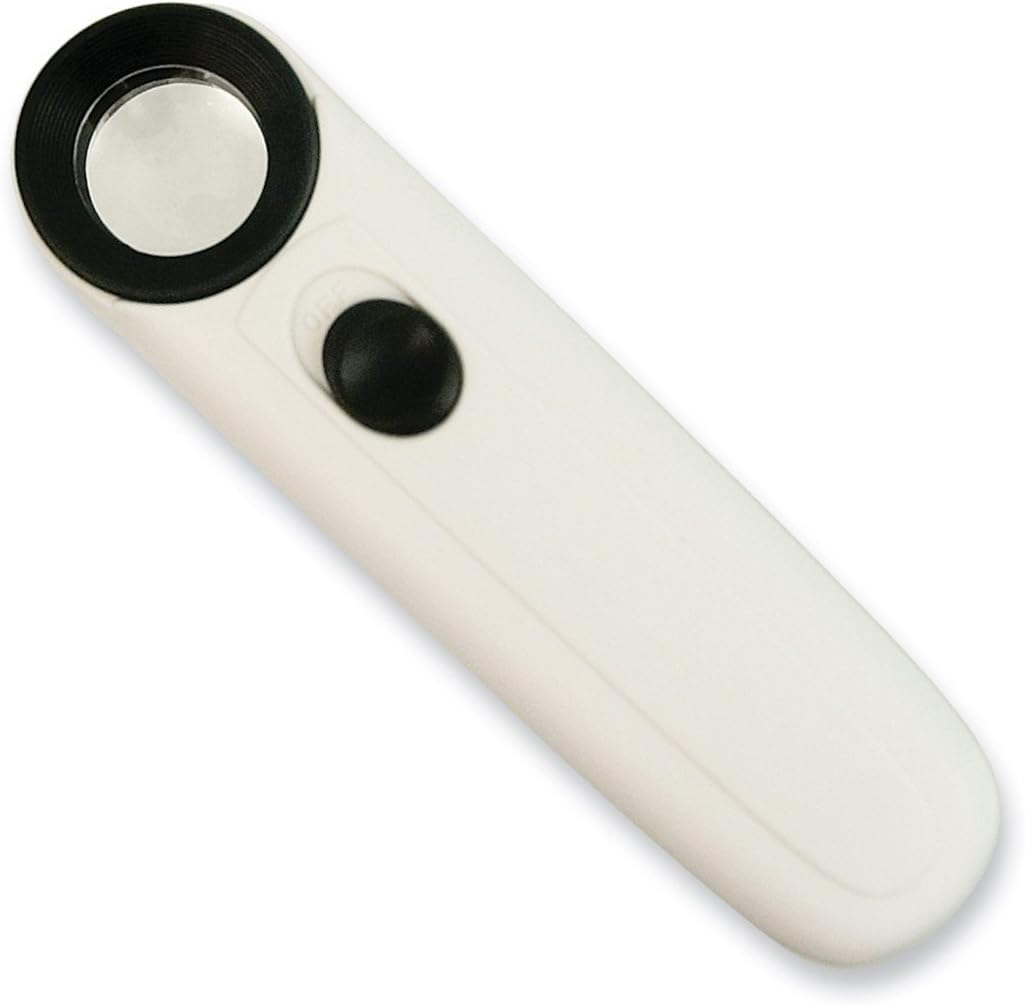Amazon.com: 15x LED Lighted Handheld Magnifier : Health & Household