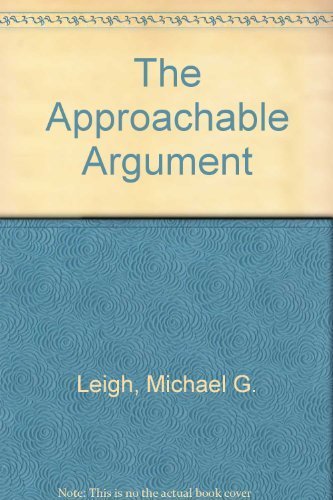THE APPROACHABLE ARGUMENT W/CD: 9780757515774: Communication Books ...