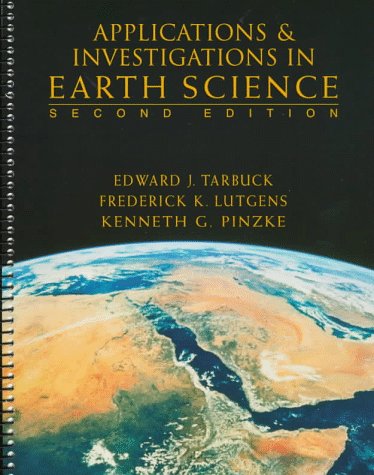 Buy Applications and Investigations in Earth Science Book Online at Low ...