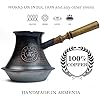 Amazon.com | Handmade Armenian Coffee Pot 27 Fl Oz (800ml) - Copper ...