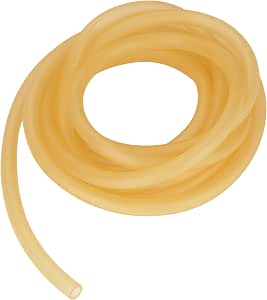 Amazon.com: StonyLab Amber Rubber Tubing, 3/8 inch OD, 1/4 inch ID, 6 ...