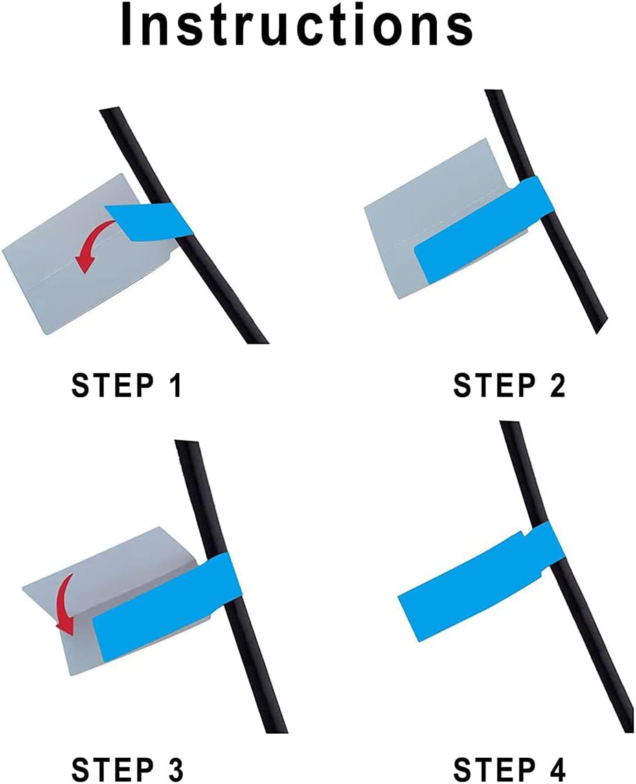 5Sheets Cable Label Tags, Cable Labels, Cable Tags, Wire Labels, Wire ...