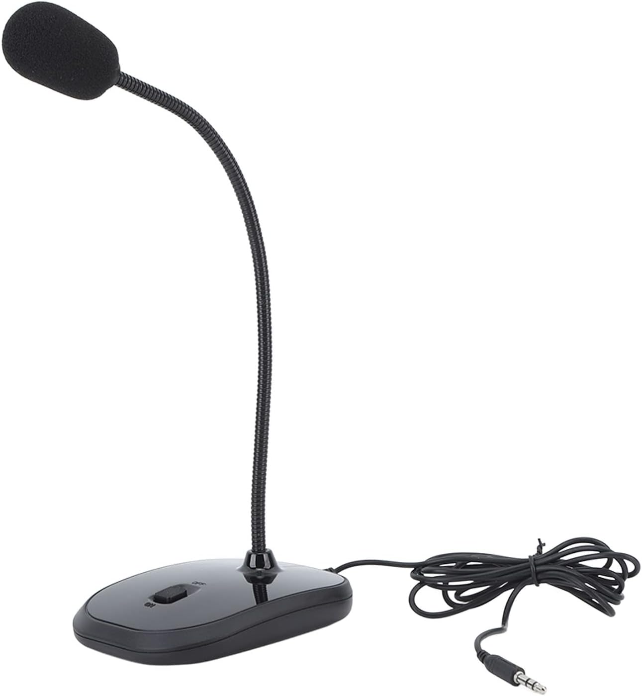 Amazon.com: 3.5mm Microphone, Computer PC Microphone, USB Microphone ...