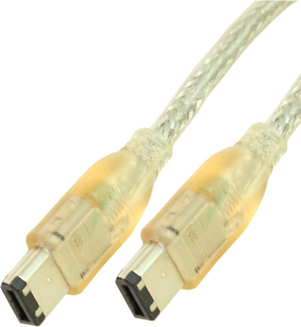 Amazon.com: MyCableMart 3ft, 6 Pin to 6 Pin Firewire 400/1394 / iLink ...
