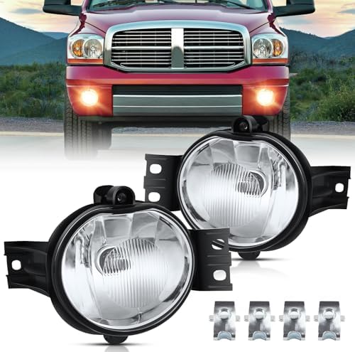Amazon.com: V Spec 1 pair Fog Lights Lamps Driver and Passenger ...