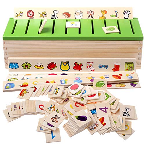 Buy Monty Maestro Toys - Knowledge Classification Box (Numbers, Shapes ...
