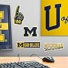 Amazon.com: University of Michigan 8ct Vinyl Sticker Pack – Large ...