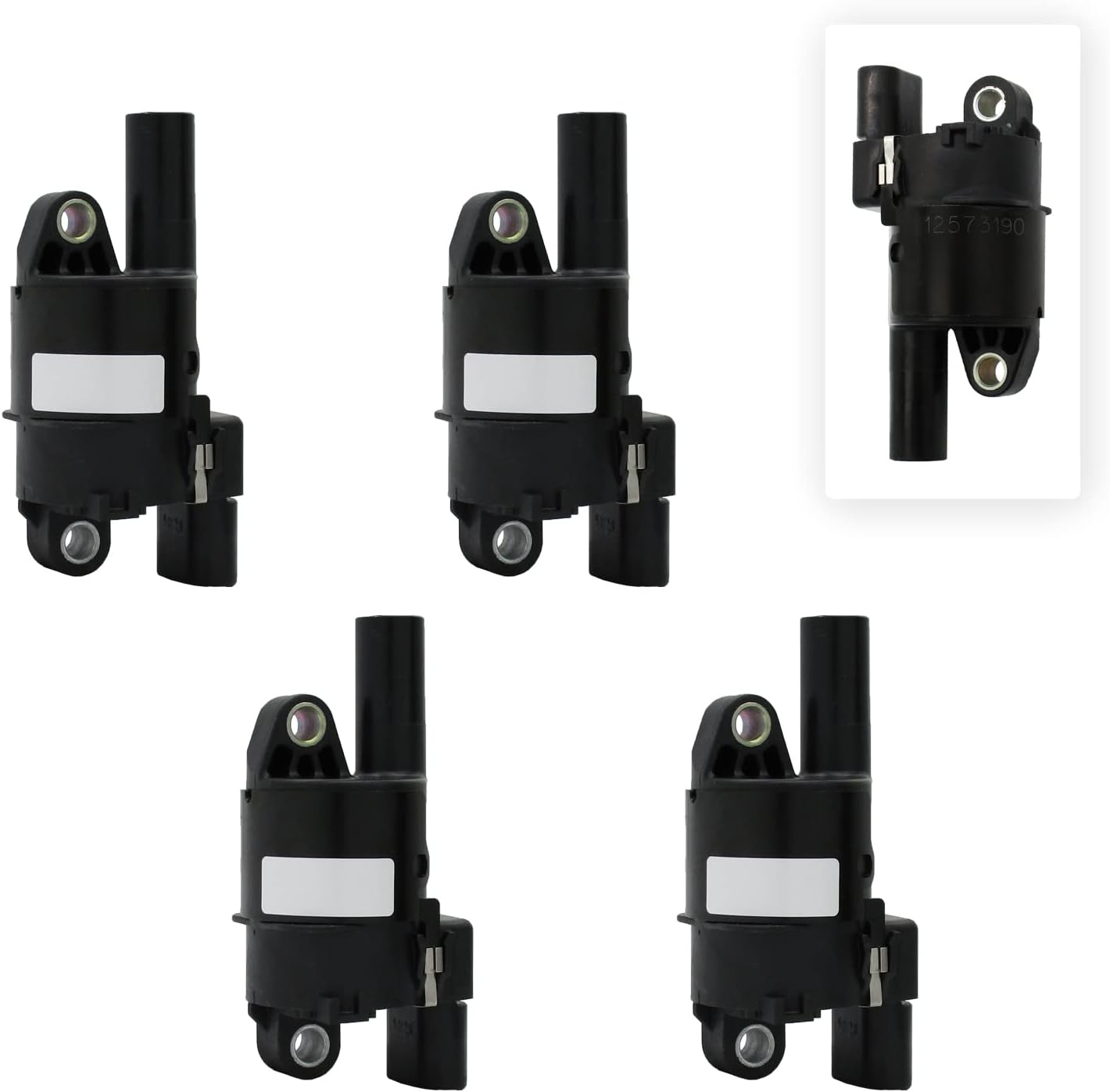 Amazon.com: NEW (Bulked Packed) Set of 4 GM 12573190 IGNITION COILS For ...