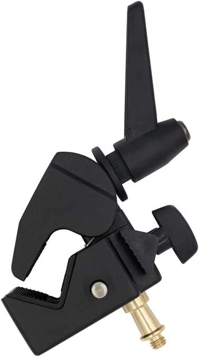 Amazon.com: ProMaster Studio Clamp with brass stud and double spigot ...