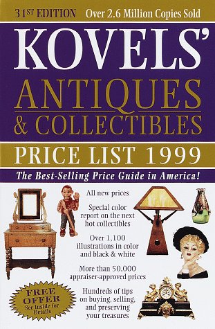Kovels' Antiques & Collectibles Price List 1999 : The Best Selling ...