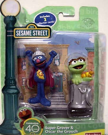 Buy Sesame Street Super Grover and Oscar the Grouch Online at Low ...