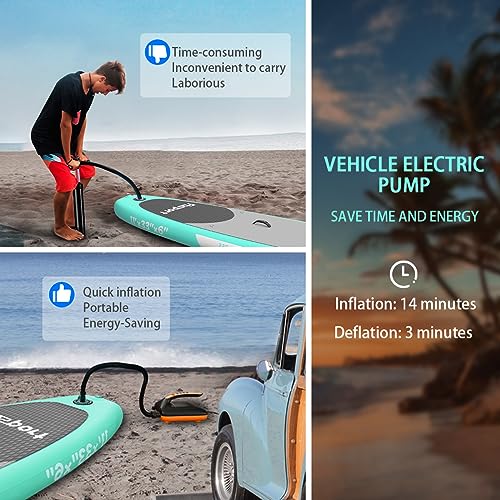 Snapklik.com : 20PSI High Pressure SUP Vehicle Electric Air Pump ...