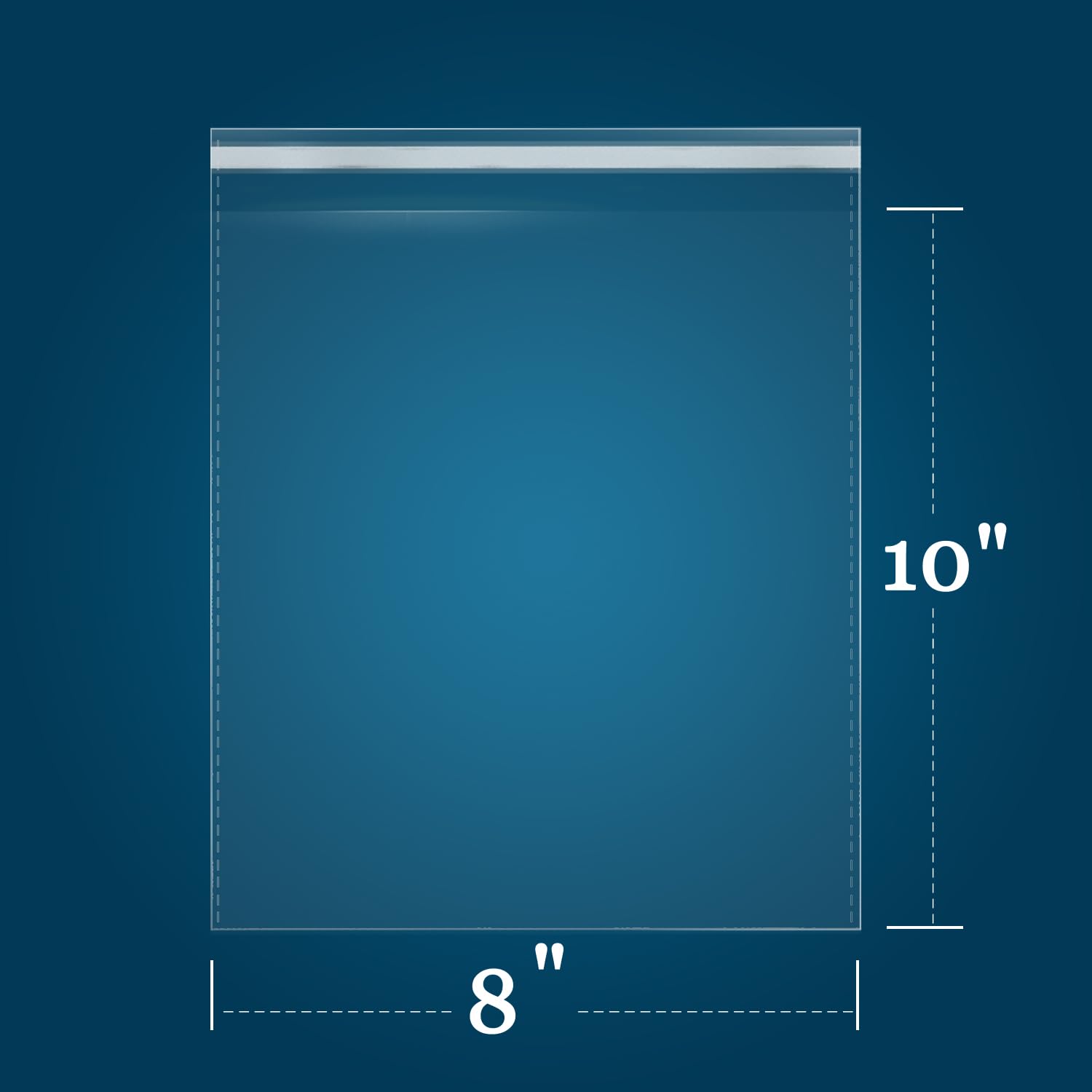 Snapklik.com : iMailer - 1000 Pack - 8" X 10" Self Sealing Cellophane ...
