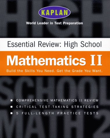 Amazon | Kaplan Essential Review: High School Mathematics II | Kaplan ...