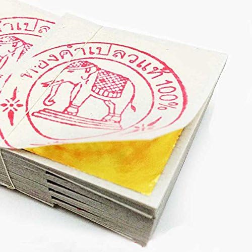 Amazon.co.jp: Pure Gold Foil 24K Gold Leaf Gold Leaf Sheets from ...