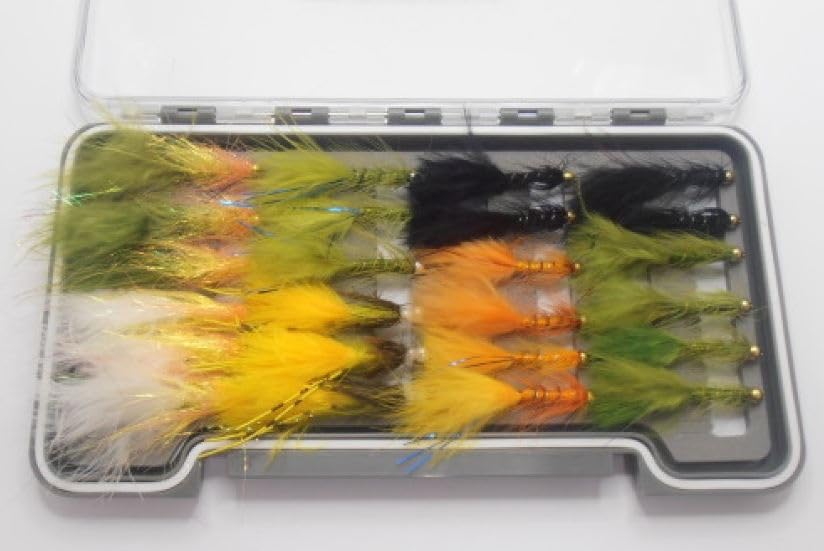 Barbless lures, Trout Flies, flash damsels, sunbursts and many more in ...