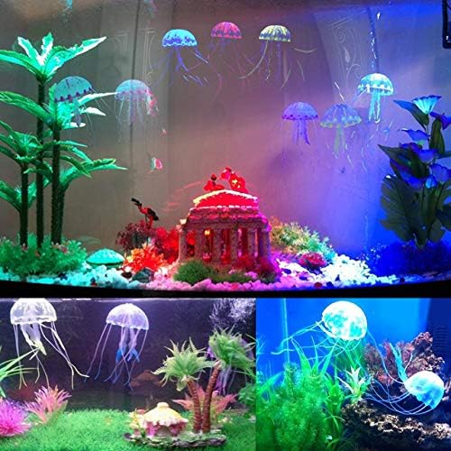 Groundlevel Colour Changing Realistic Jelly Fish Light Up Fish Tank ...
