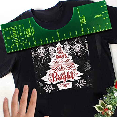 Snapklik.com : T-Shirt Rulers Guide,Alignment Ruler Shirt Measurement ...