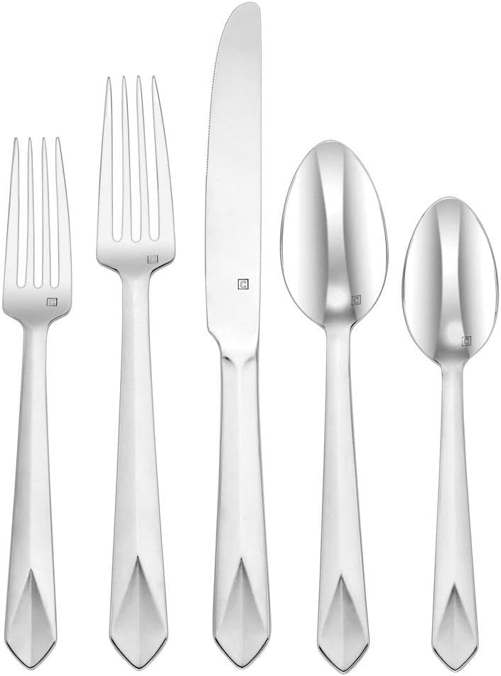 Amazon.com | Cuisinart CFE-01-FR20 20-Piece Flatware Set, French ...