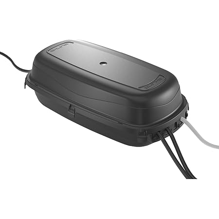 D-Line Weatherproof Electrical Box, Outdoor Extension Socket Box, IP54 ...