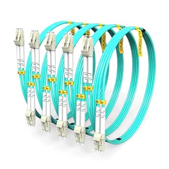 Amazon.com: Karono LC to LC Fiber Patch Cable 2M/7FT 5 Pack, 10G/40G ...