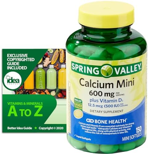 Amazon.com: Caltrate 600+D3 Plus Minerals Mini Calcium & Vitamin D3 ...