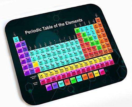 Periodic Table Mouse Mat Pad Science Chemistry Gift Computer PC Gift ...