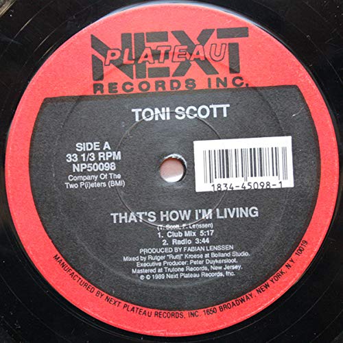 TONI SCOTT / THAT'S HOW I'M LIVING: Amazon.fr: CD et Vinyles}