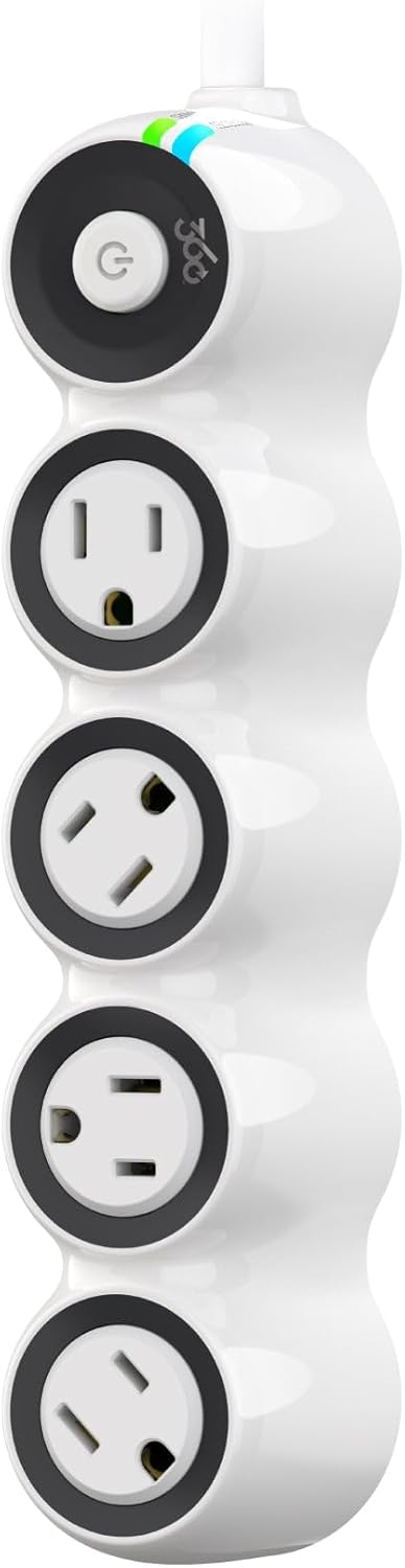 Amazon.com: 360 Electrical PowerCurve Power Strip, Extension Cord with ...