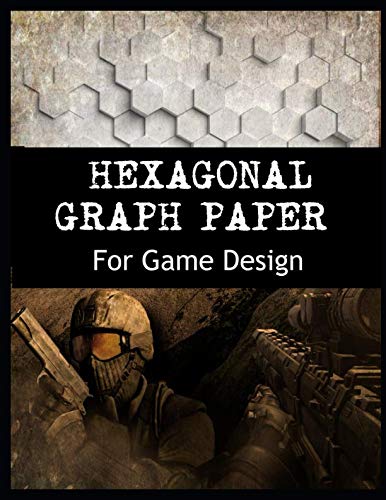 Amazon.com: Hexagonal Graph Paper for Game Design: Hexagonal paper ...