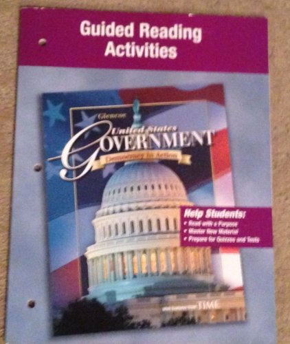 Guided Reading Activites (United States Government, Democracy in Action ...