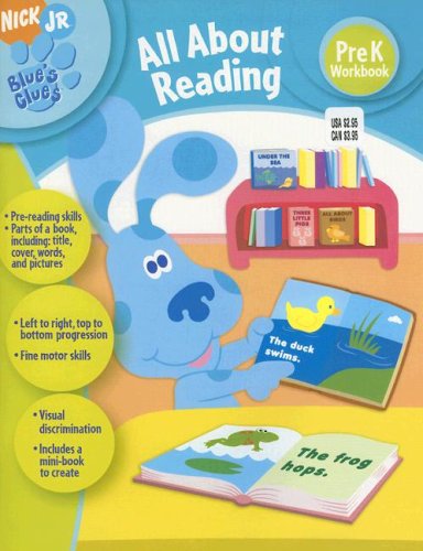 All About Reading: Pre K (Blue's Clues): 9781586109912: Amazon.com: Books