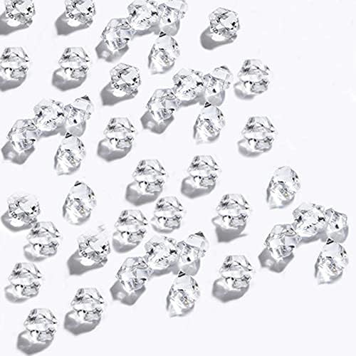 Amazon.com: UPlama 600PCS Fake Crushed Ice Rocks, Acrylic Diamond ...