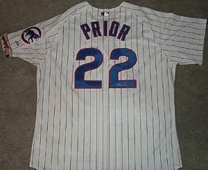 Amazon.com : Mark Prior Autographed Uniform - Authentic : Sports ...