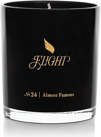 Amazon.com: Flight Almost Famous Luxury Scented Candles with Decorative ...