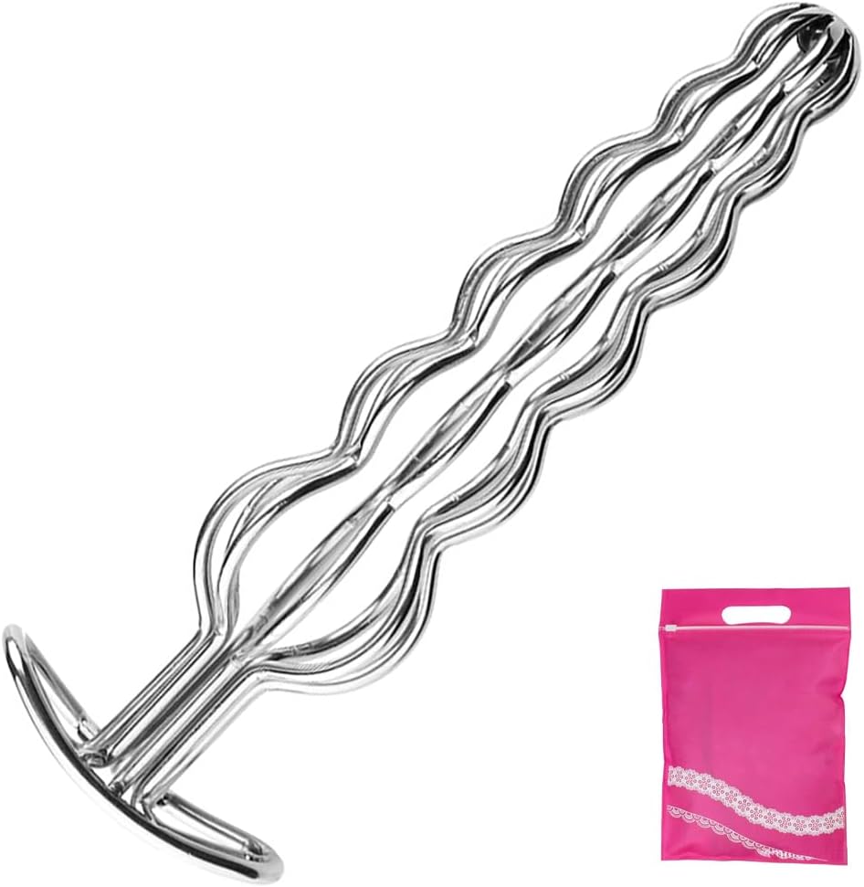 Amazon.com: Hollow Anal Plug Stainless Steel Metal Anal Plug Speculum ...