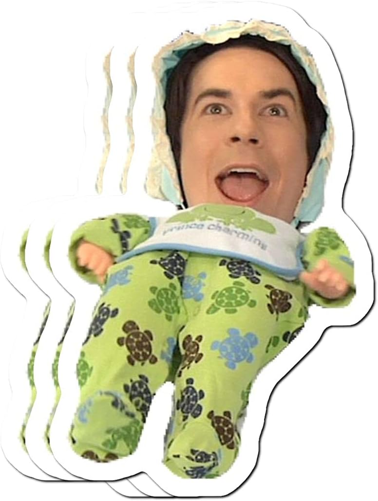Amazon.com: Big Lens store Baby Spencer iCarly Stickers (3 Pcs/Pack ...