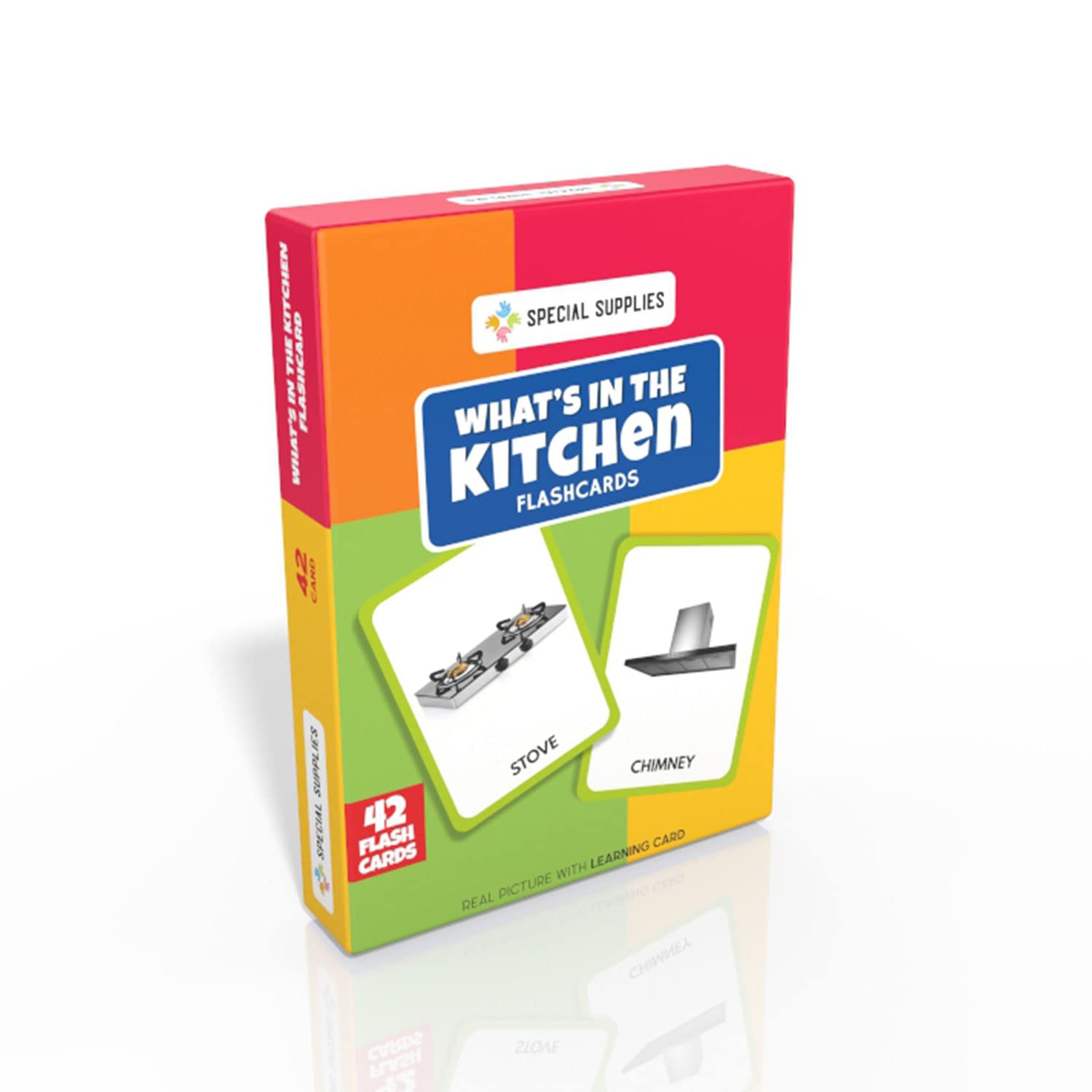 Buy What's in The Kitchen Flash Cards for Kids - 42 Early Learning ...
