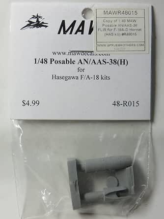 Amazon.co.jp: MAW-Decals 1/48 F/A-18 ホーネット AN/AAS-38 前方監視赤外線装置ポッド ナイトホーク アメリカ : おもちゃ