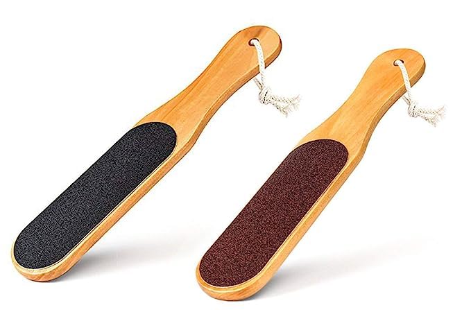 GLOW FIRST 2 Packs Foot File Scrubber Callus Remover Feet Scraper File ...