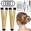 Amazon.com: Magic Hair Bun Maker Donut 2 PCS - French Twist Hair ...