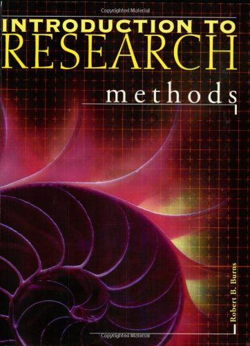Amazon.com: Introduction to Research Methods: 9780733909122: Burns ...