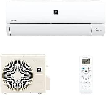 Amazon | シャープ 【GBFT限定 標準工事費込み】 エアコン R-Nシリーズ ホワイト 主に6畳用 AY-R22N-W | シャープ(SHARP) | エアコン本体 通販