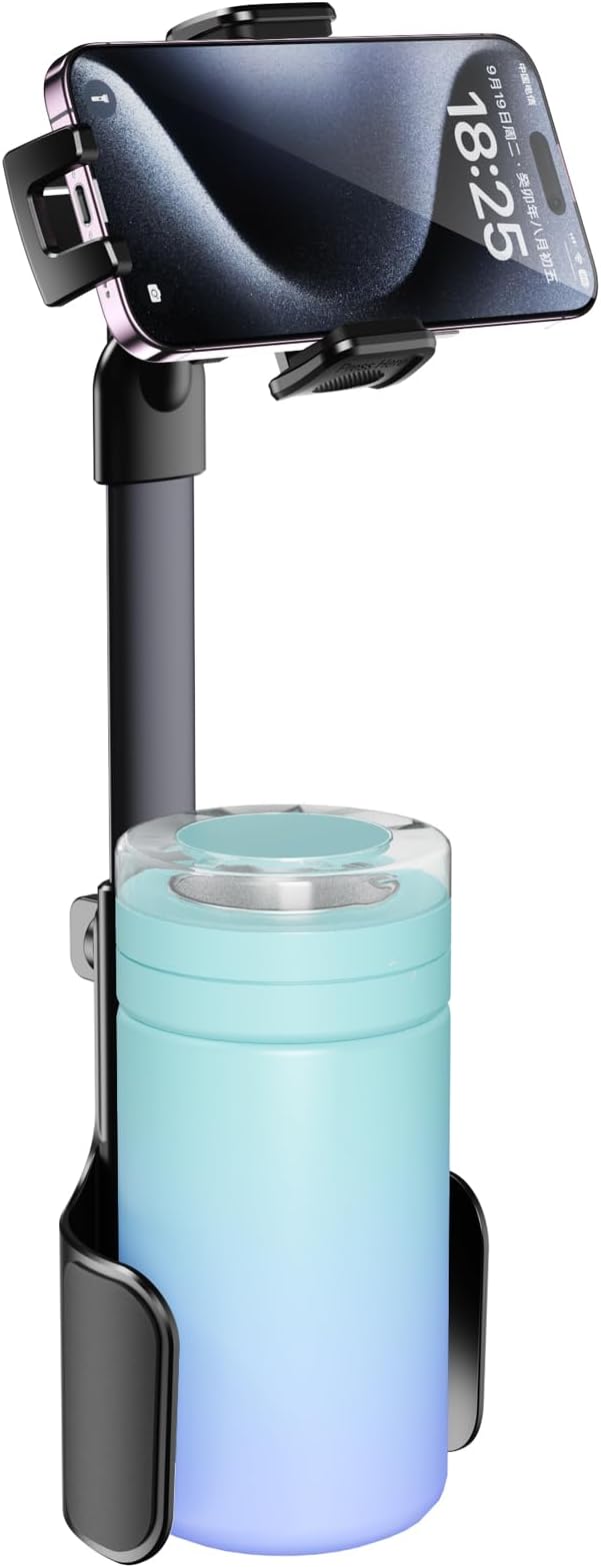 Amazon.com: 2-in-1 Upgraded Version Cup Phone Holder for Car: Car Cell ...