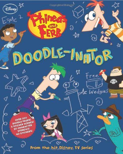 Amazon.com: Phineas and Ferb: Doodle-Inator (Doodle Book ...