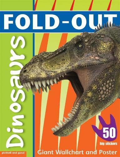 FOLD-OUT DINOSAURS (Fold-out Poster Sticker Books): Anna Award ...
