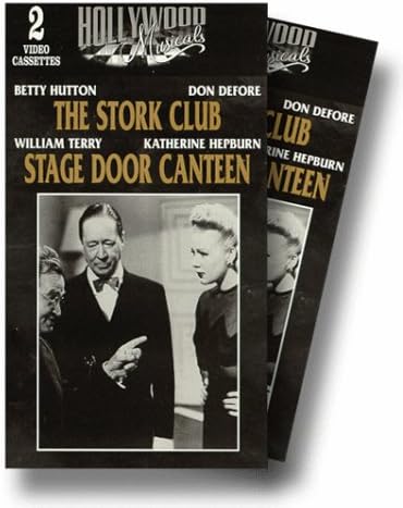 Amazon.co.jp: Stork Club & Stage Door Canteen [VHS] : DVD